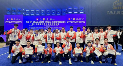 Wushu Team Shines at Asian Wushu Champs